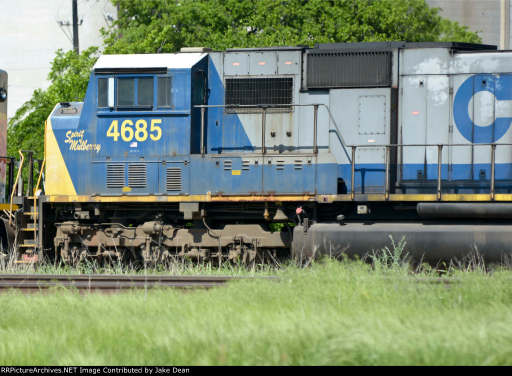 CSX 4685 Spirit of Mulberry (Detail)